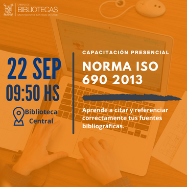 Taller: Aplicando norma ISO 690, en citas y referencias bibliográficas ...